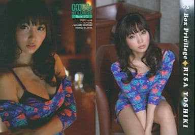 Collection Card (Female) / Hits! Limited Box 03 : Risa Yoshiki / Box Purchase benefits / Hits ...