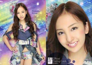 Idol (AKB48, SKE48) / AKB48 official trading card original solo version ver. 2 TI 034 : Tomomi ...