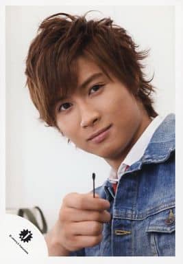 A.B.C-Z / Ryosuke Hashimoto / Bust up / Costume Denim Jacket Blue ...