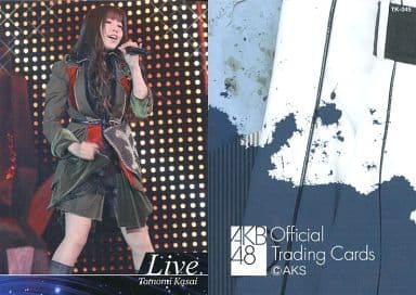Idol (AKB48, SKE48) / AKB48 official trading card original solo version ver. 2 TK-045 : Tomomi ...