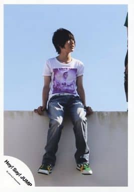Hey! Say! JUMP / Ryutaro Morimoto / Whole body / Sitting / T-shirt ...