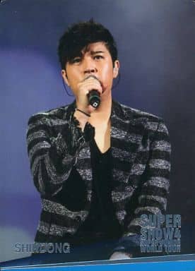 Collection Card (Male) / Super Junior World Tour "SUPER SHOW4" Goods Shindong / Super Junior ...