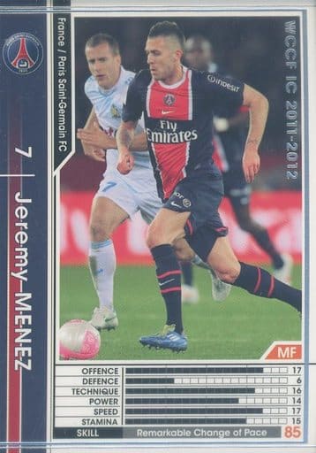 WCCF/MF / Regular Card / 2011-2012 Ver. 2.0 A27 [regular card] : Jeremy Menes | Toy Hobby ...