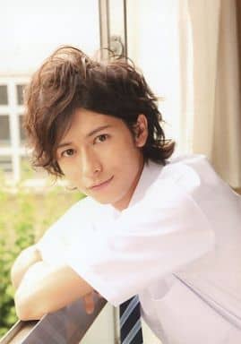 Akihiro Mayama / Bust Up, White Shirt, Blue Necktie, Body Facing Left, Elbows, Windows ...