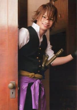 Official photo (male) / actor Junya Ikeda (Todo Heisuke) / above the ...