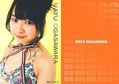 駿河屋 - Vol.208⑥ ： 小笠原茉由/雑誌｢UTB｣付録トレカ（AKB・SKE48）
