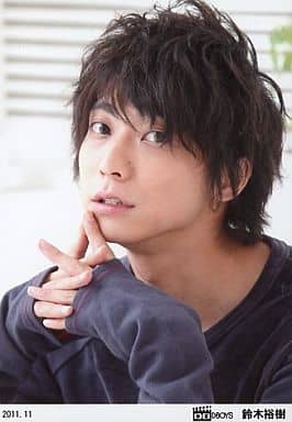 Official photo (Male) / idol / D-BOYS Hiroki Suzuki / Bust Up / Dark Blue / 2011.11/D-BOYS ...