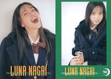 Collection card (female) / Luna Nagai TRADING PHOTO CARD COLLECTION 90 ...