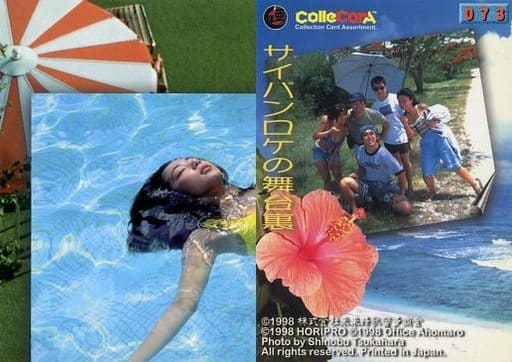 Collection card (female) / Fill up Horipro series Hiroko Okabe complete ...