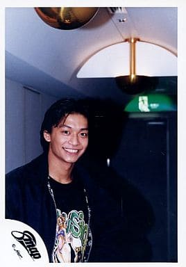 SMAP / Shingo Katori / Bust up / Costume black / Camera eyes / Smile ...