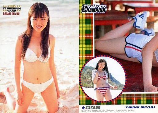 048 : Miyuu Sawai / 2005 yc PREMIUM CARD 2005 Issue 08 | Toy Hobby | Suruga-ya.com