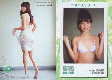 Collection Card (Female) / HIT'S LIMITED Maomi Yuki Trading Card 072 : Maomi Yuki / Regular Card ...