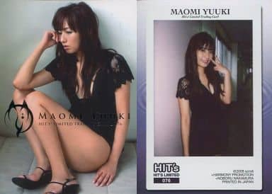 Collection Card (Female) / HIT'S LIMITED Maomi Yuki Trading Card 076 : Maomi Yuki / Embossed ...
