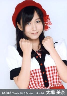 Official photo (AKB48, SKE48) / idol / AKB48 Mina Oba / Upper Body / Theater Trading Official ...
