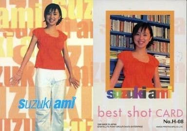 Collection Card (Female) / Ami Suzuki Trading Collection No. H-08 : Ami Suzuki / Best Shot Card ...