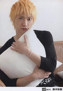 Official photo (Male) / idol / D-BOYS D-BOYS / Hiroki Suzuki / Upper Body / Long T-Shirt Black ...