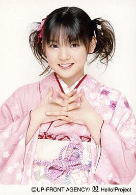 Morning Musume / Sayumi Michishige / Bust Up / Costume Kimono Pink ...