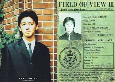 Collection Card (Male) / CDs 「 Field of View Ⅲ NOW HERE NO WHERE ...