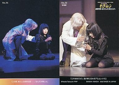 No. 36 : Kaname Aoki (Professor Tomoe), Ruria Nakamura (Sailor Saturn ...
