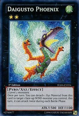 HA06-EN054 [Secret Rare] : Daigusto Phoenix / Dygasta Phoenix | Toy ...