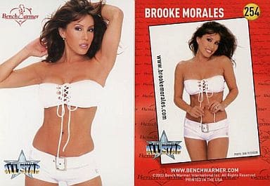 Collection Card (Female) / Bench Warmer 2003 Series 3 254 : BROOKE MORALES | Toy Hobby | Suruga ...