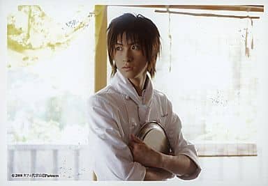 Official photo (male) / actor Hiroki Aiba (Ishikawaraku) / Horizontal type / Bust up / Cook's ...