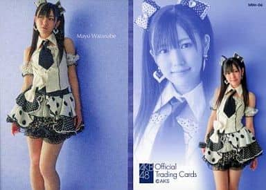 Idol (AKB48, SKE48) / AKB48 Official Trading Card Original Solo Version MWr-06 : Mayu Watanabe ...