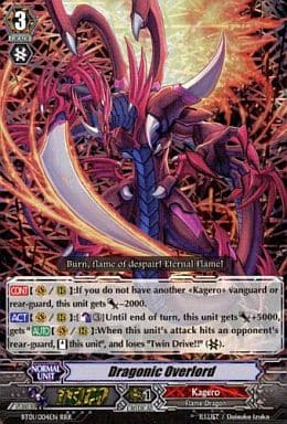 BT01/004EN [RRR] : Dragonic Overlord / Dragonic Overload | Toy Hobby | Suruga-ya.com