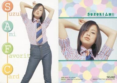 Collection Card (Female) / Ami Suzuki (Ami Suzuki) Trading Collection Part 2 No. 102 : Ami ...