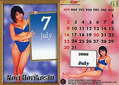 Collection Card (Female) / Torayca / ColleCarA 61 : Nori Horikoshi / Regular Card / ColleCarA ...