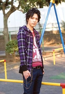 Yusuke Seto (Chotaro HO) / Kneecaps / Purple Check Pattern / Background ...