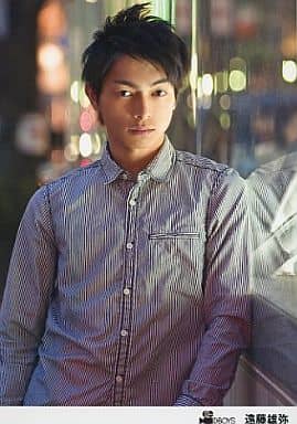 D-BOYS / Yuya Endo / Upper Body / Background Outdoor / Hanging Over the ...