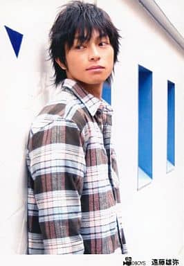 D-BOYS / Yuya Endo / Upper Body / Costume Check Pattern / Eye to Wall ...