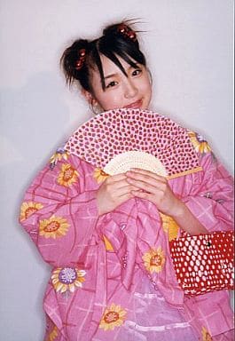 Ai Kago / Above the Knees / Costume Yukata / Sunflowers / Fans ...
