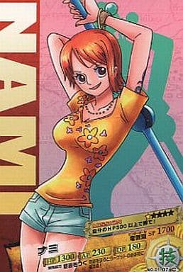 AR Card Das / C/ONE PIECE 01 01-07 [C] : Nami | Toy Hobby | Suruga-ya.com