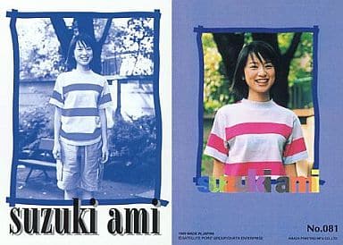 Collection Card (Female) / Ami Suzuki (Ami Suzuki) Trading Collection Part 1 No. 081 : Ami ...