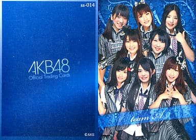 ss-014 : teamA / Rare Card / AKB48 Official Trading Card vol. 1 | Toy ...