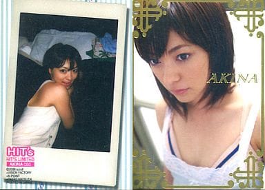 駿河屋 - 085(金箔押し) ： AKINA/HIT’S LIMITED（女性コレクションカード）