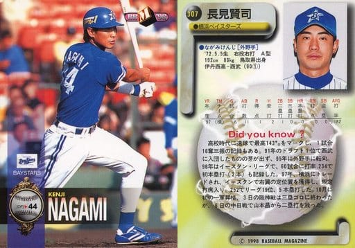 307 [regular card] : Kenji Nagami | Toy Hobby | Suruga-ya.com