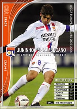 WCCF/2005-2006 CRA2 : Juninho Pernambucano | Toy Hobby | Suruga-ya.com