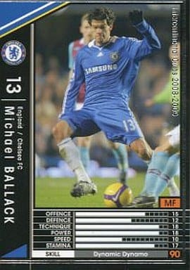 WCCF/2008-2009 88 : MF Michael Ballack | Toy Hobby | Suruga-ya.com