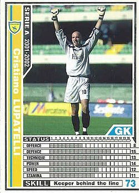 WCCF/2001-2002 49 : GK Cristiano Lupatelli | Toy Hobby | Suruga-ya.com
