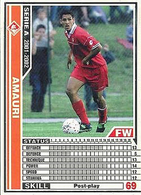 WCCF/2001-2002 205 : FW Amauri | Toy Hobby | Suruga-ya.com