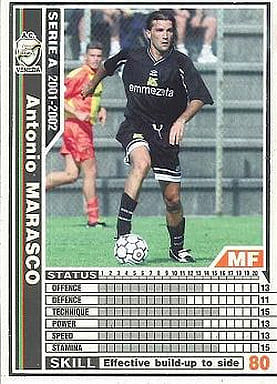 WCCF/2001-2002 266 : MF Antonio Marras Co. | Toy Hobby | Suruga-ya.com