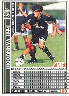 WCCF/2001-2002 269 : MF Ighli Vannucchi | Toy Hobby | Suruga-ya.com