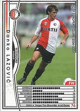 WCCF/2004-2005 96 : FW Danko Lazović | Toy Hobby | Suruga-ya.com