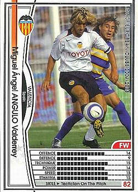 WCCF/2004-2005 221 : FW Miguel Ángel Angulo | Toy Hobby | Suruga-ya.com