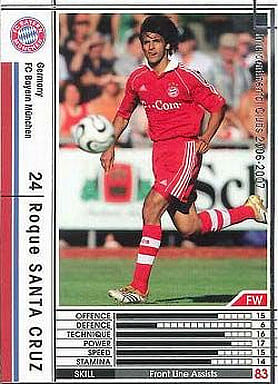 WCCF/2006-2007 208 : FW Location Santa Cruz | Toy Hobby | Suruga-ya.com