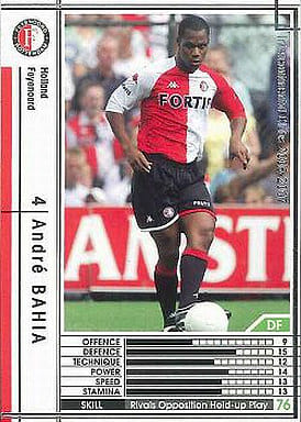 WCCF/2006-2007 242 : DF Andre Bahia | Toy Hobby | Suruga-ya.com