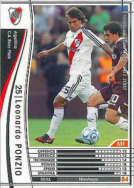 WCCF/2007-2008 28 : MF Leonardo Ponzio | Toy Hobby | Suruga-ya.com